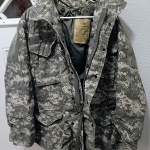 U.S. Army | Jackets & Coats | Army Cold Weather Field Coat Acu ...